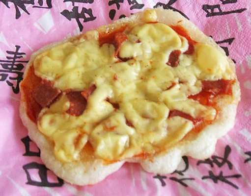 Mochi Pizza - Rezept aus der japanischen Küche