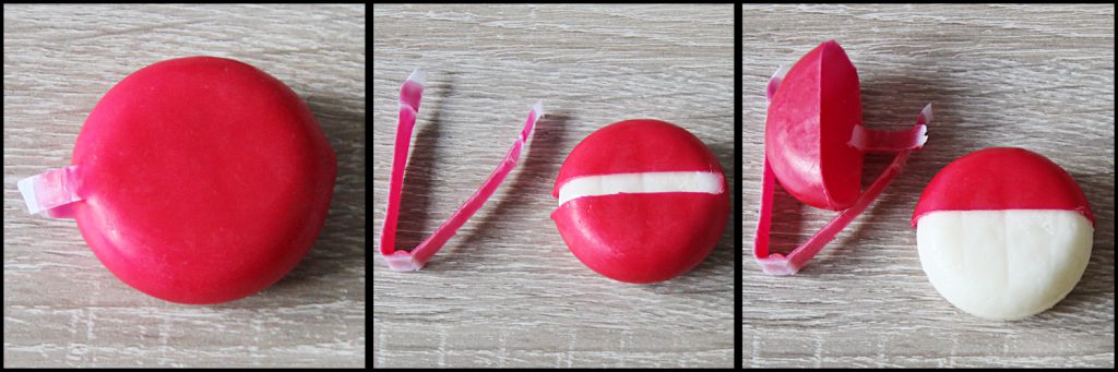 Bento Tutorial: Babybel Pokéball (Pokémon)