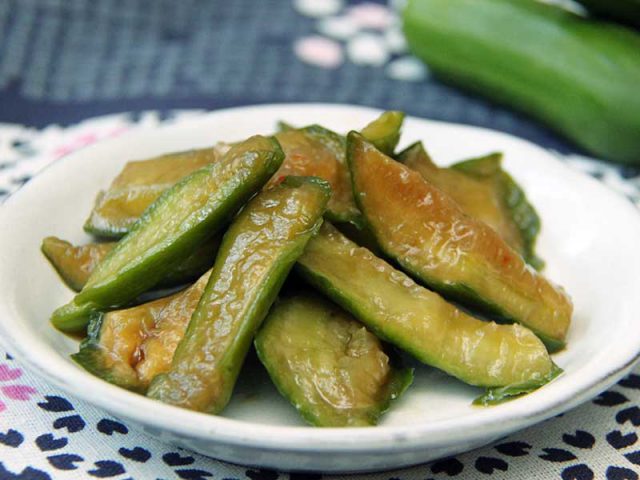 Kyūri no Karami Zuke - Rezept aus der japanischen Küche